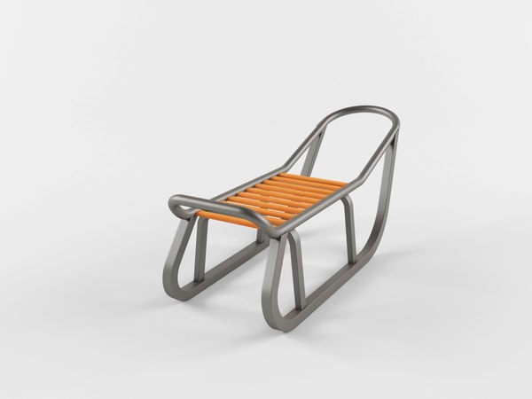 3D iron sledge - TurboSquid 1237305