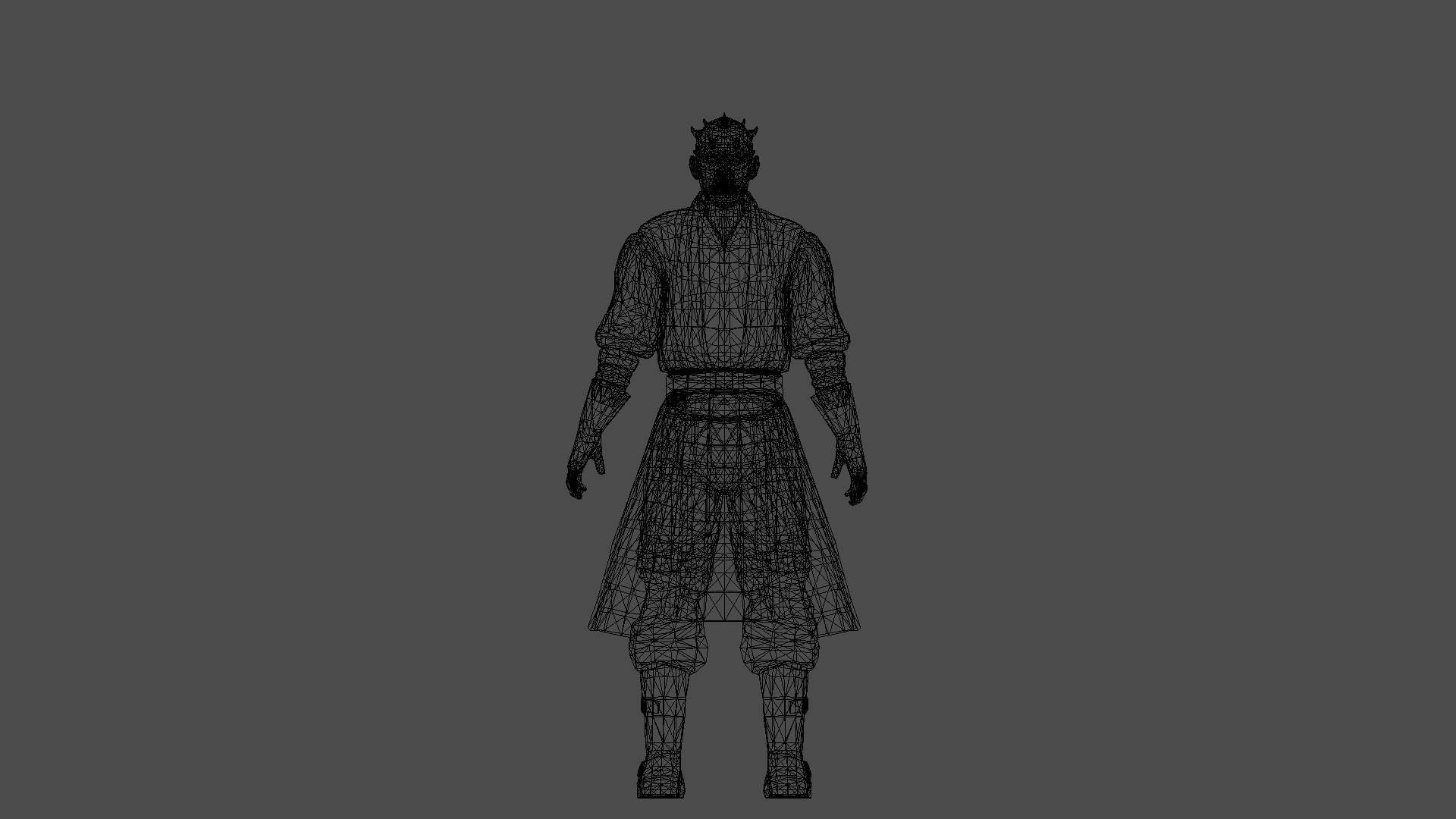 Darth Maul Star Wars 3D Model High Quality Rigged 3D - TurboSquid 2350923