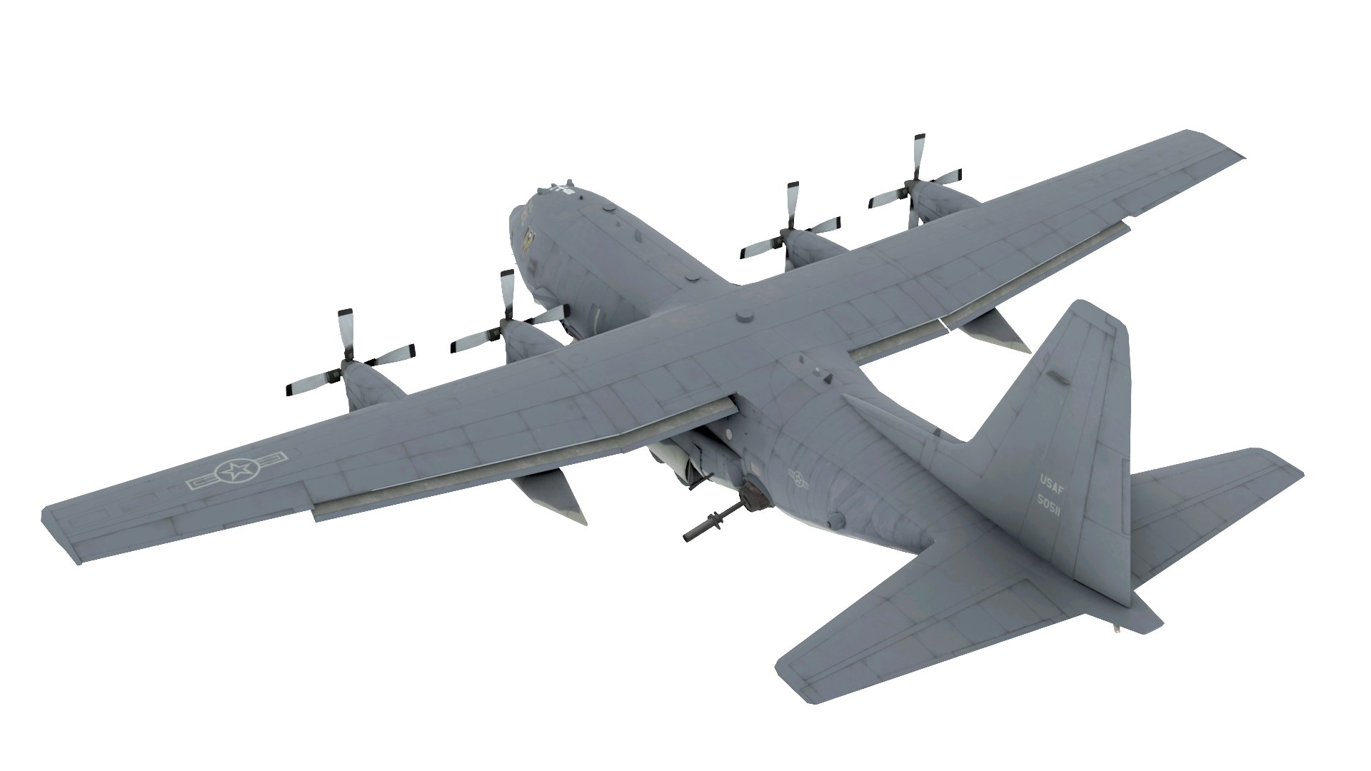 3D Model AC-130U - TurboSquid 2377361