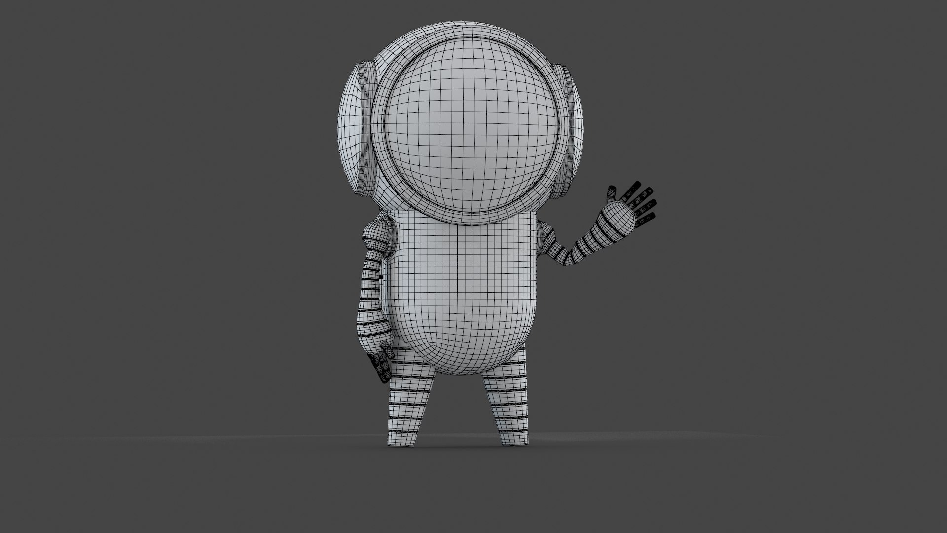 3D Model Cute Robot Rig - TurboSquid 2082127