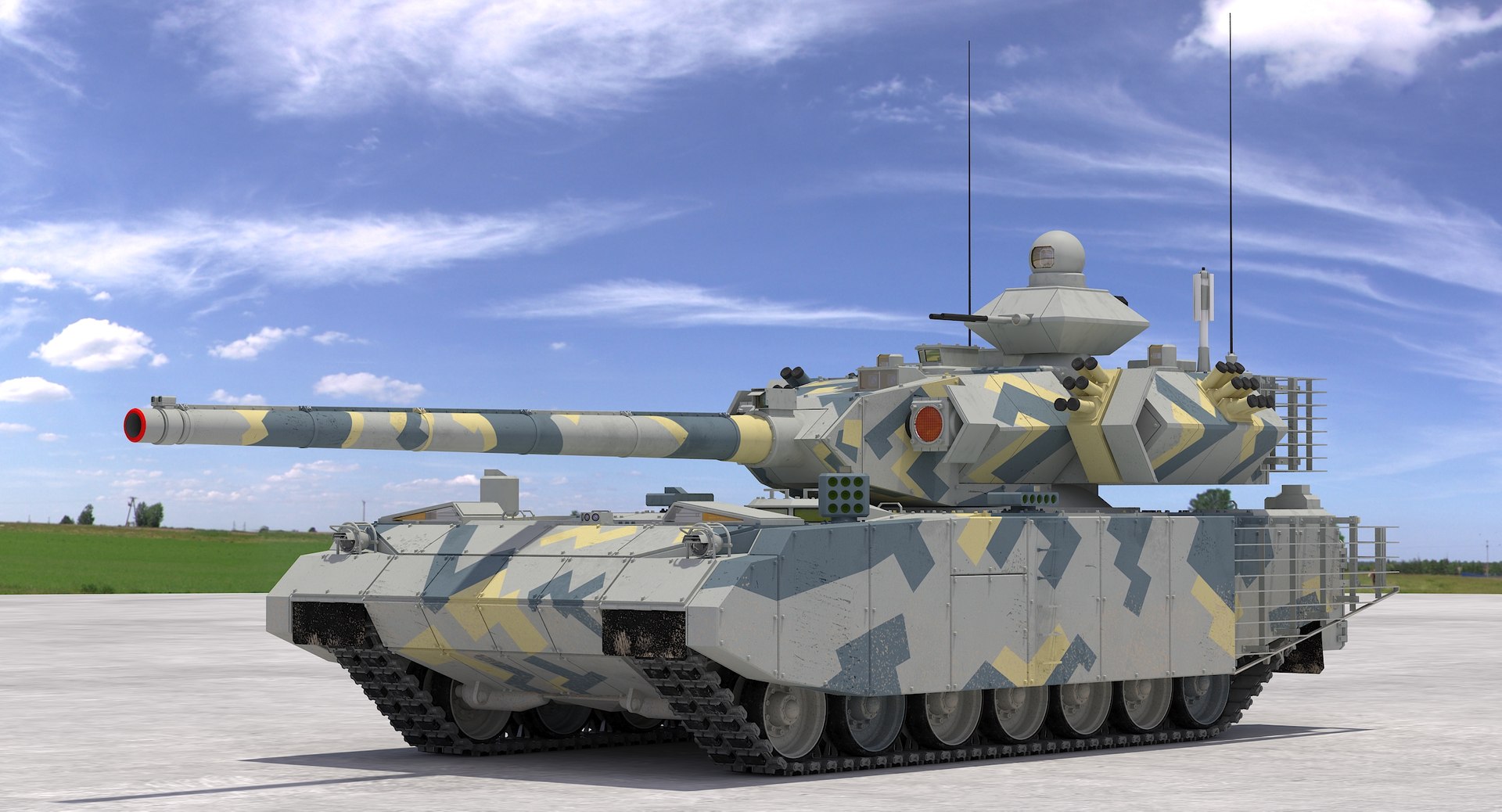 T-100 Object-189 Tank Grey 3D Model - TurboSquid 1227636