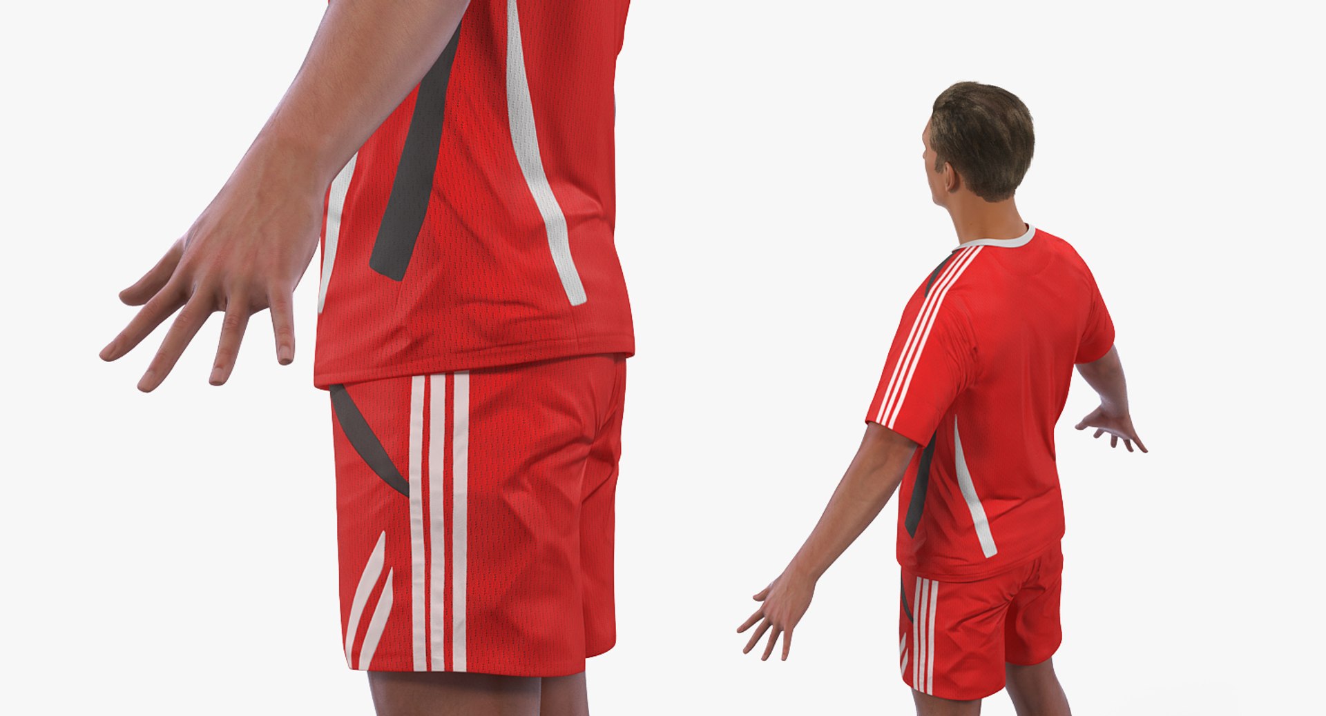 Soccer Football Player Rigged Model - TurboSquid 1326525