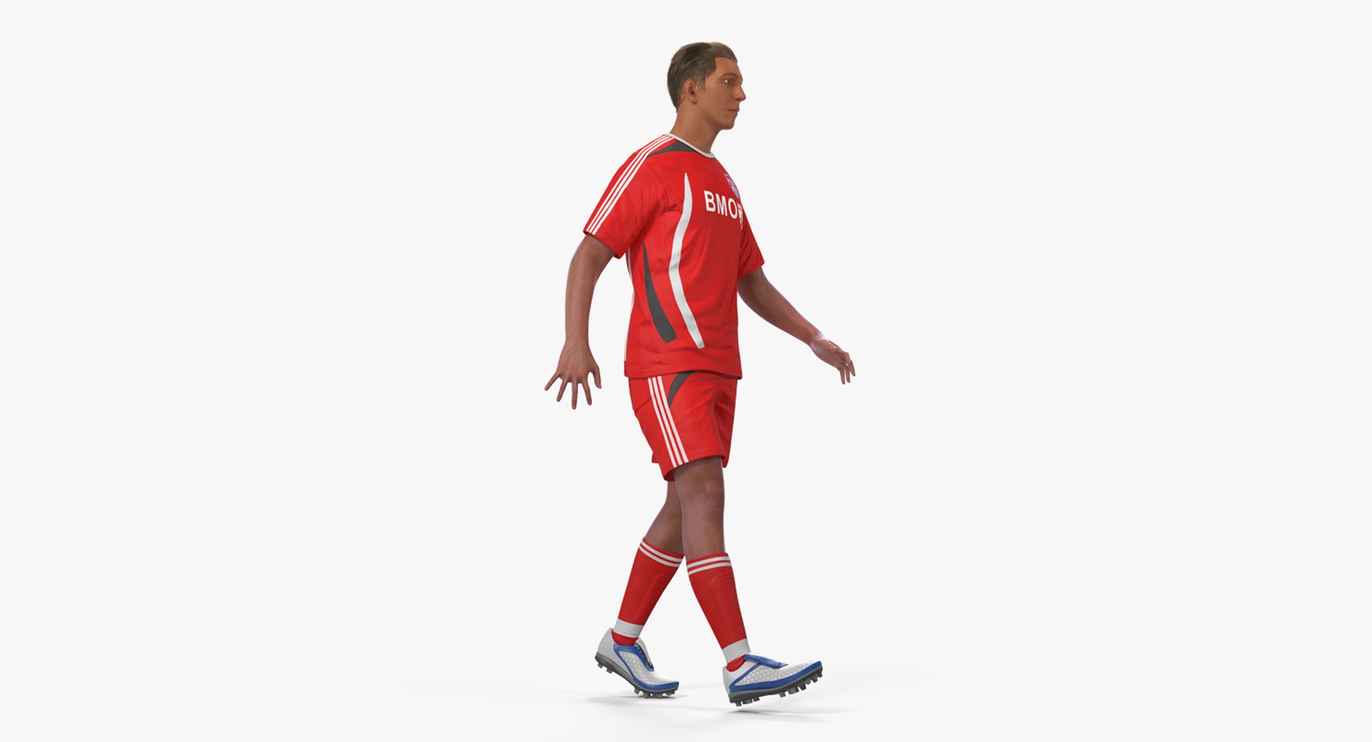 Soccer Football Player Rigged Model - TurboSquid 1326525