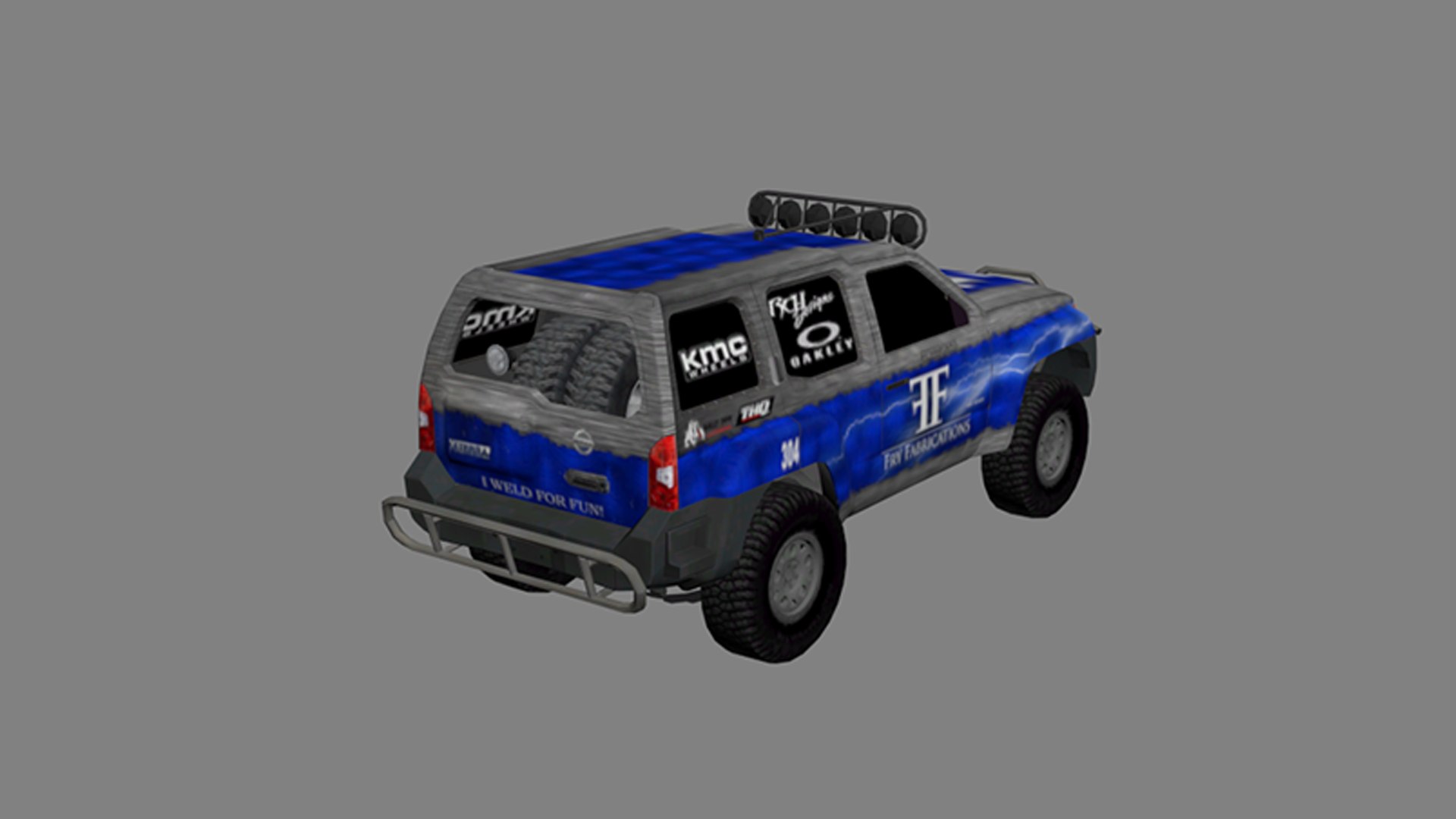 Offroad-011 II 3D Offroad Sport Car II TEAMER-FRY-Racing-4x4 Car-3D Low ...