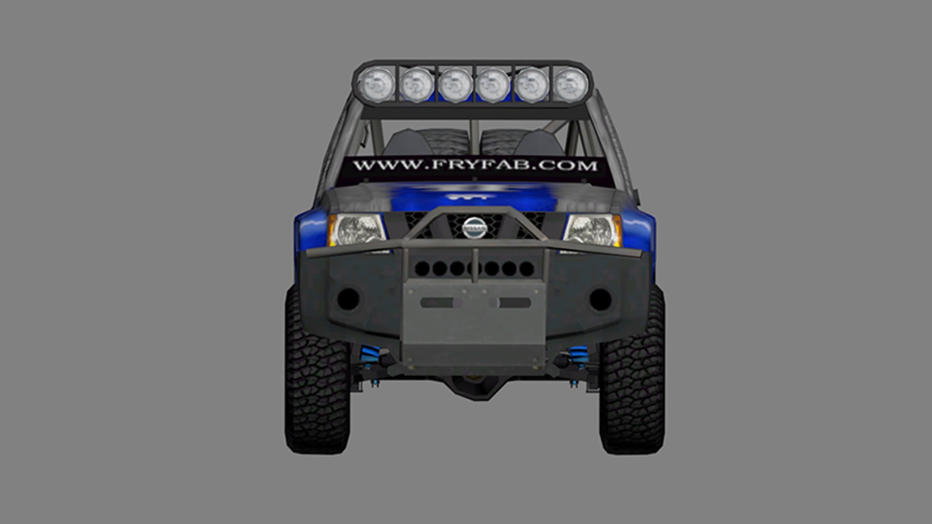 Offroad-011 II 3D Offroad Sport Car II TEAMER-FRY-Racing-4x4 Car-3D Low ...
