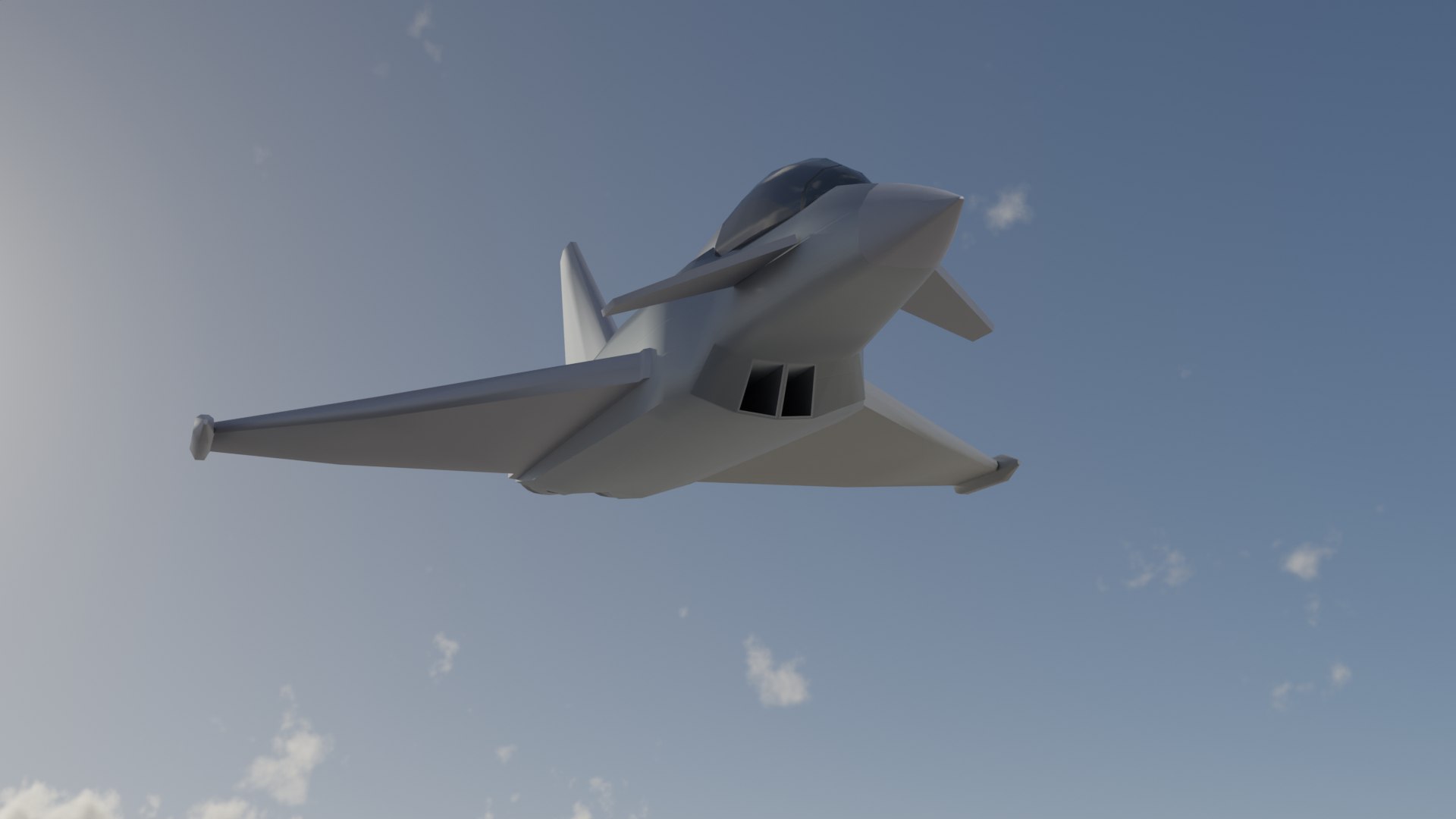 3D Eurofighter Jet Model - TurboSquid 1963781