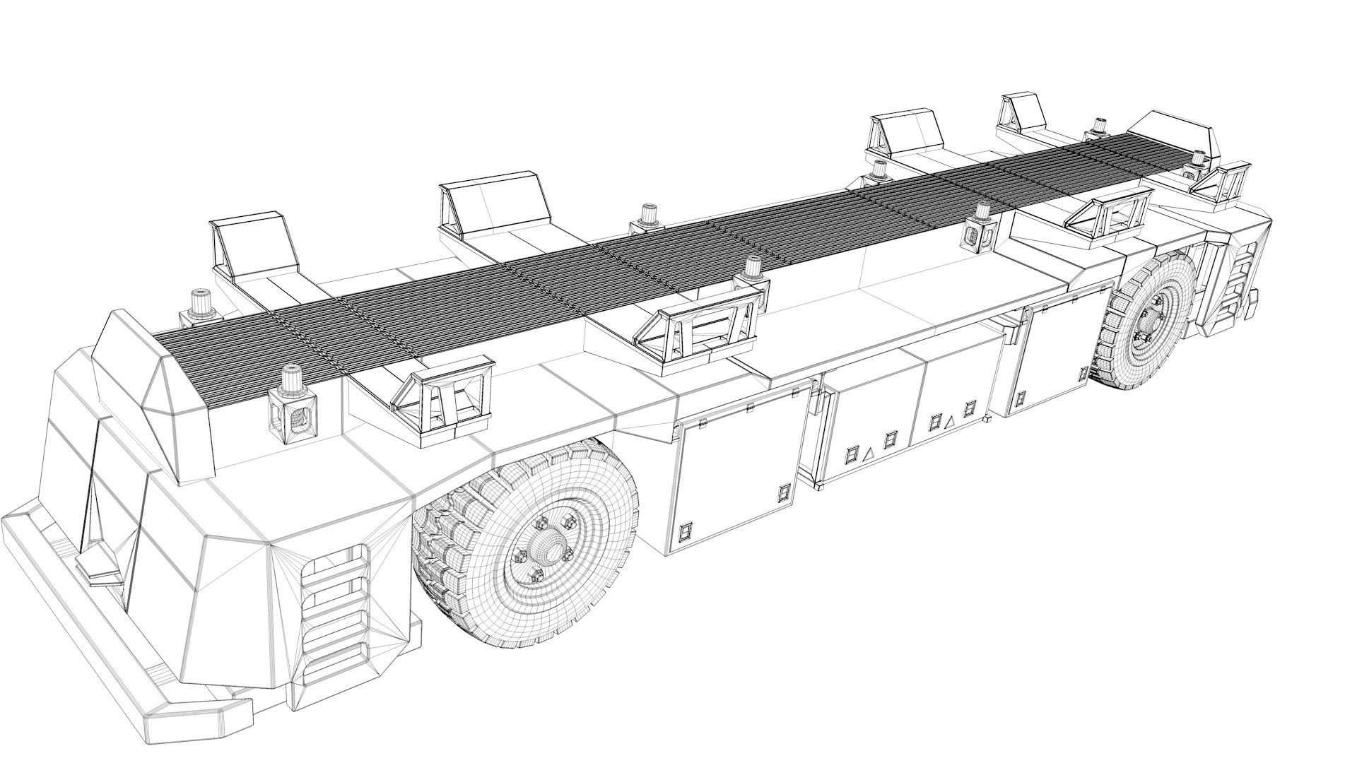 3D Model AGV Port Robotic Vehicle - TurboSquid 2383384