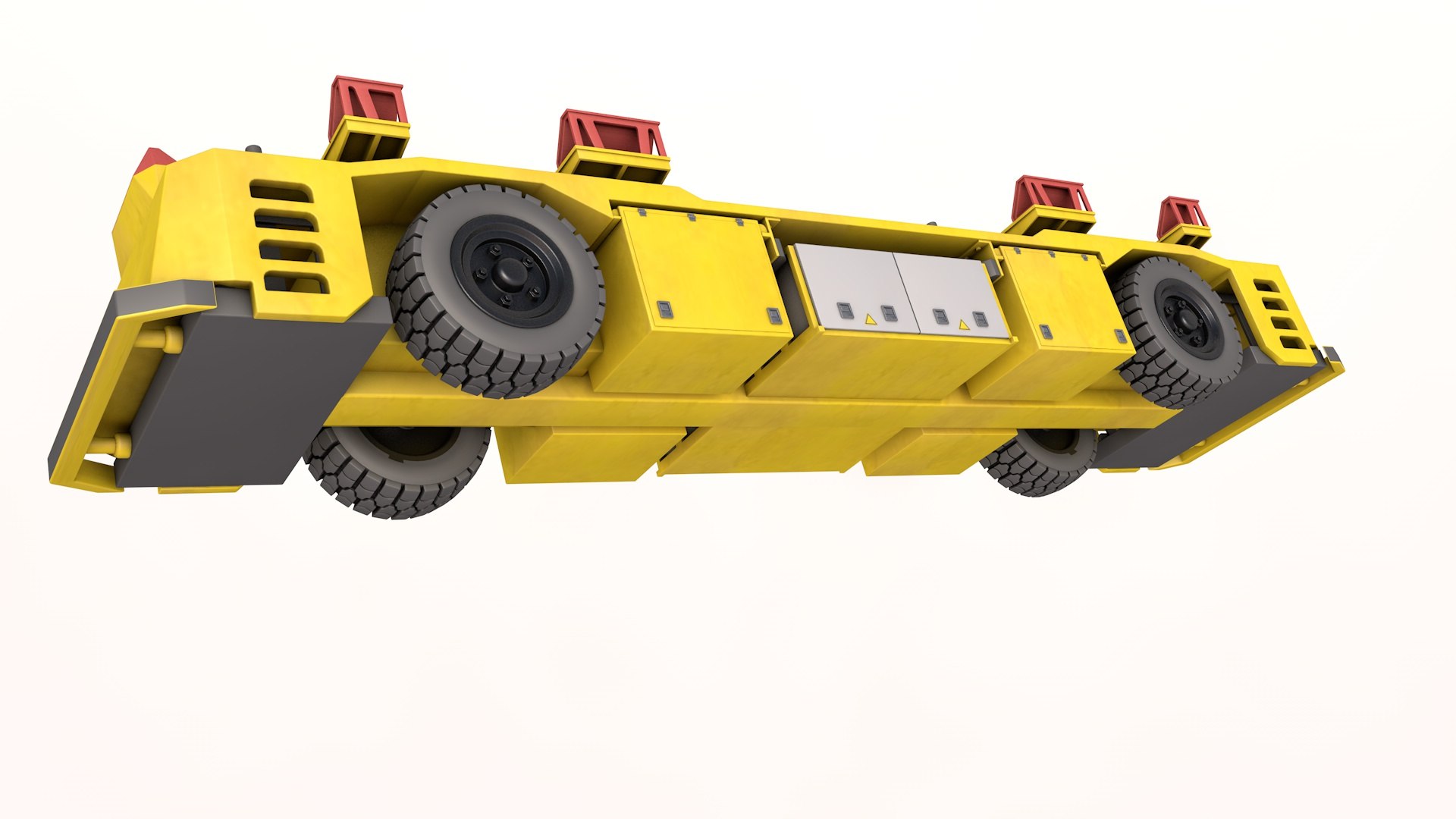 3D Model AGV Port Robotic Vehicle - TurboSquid 2383384