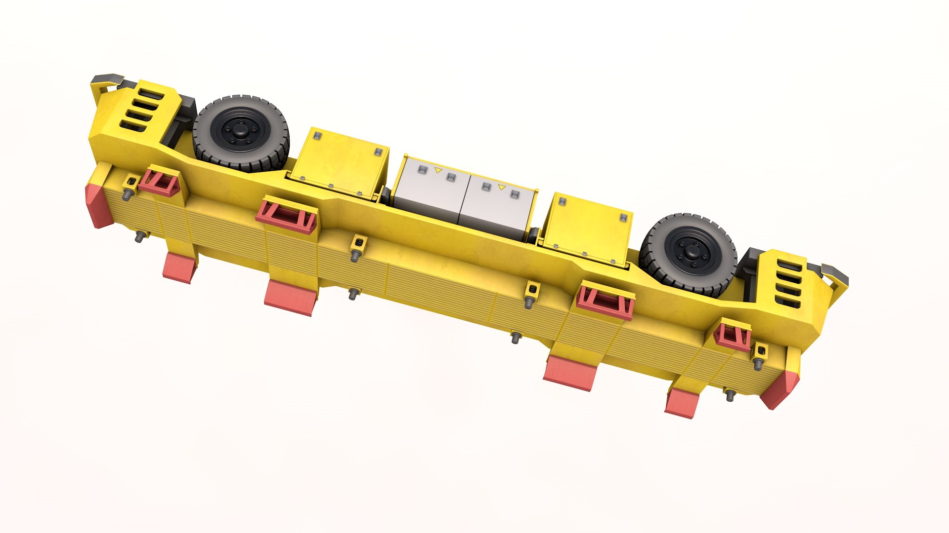 3D Model AGV Port Robotic Vehicle - TurboSquid 2383384