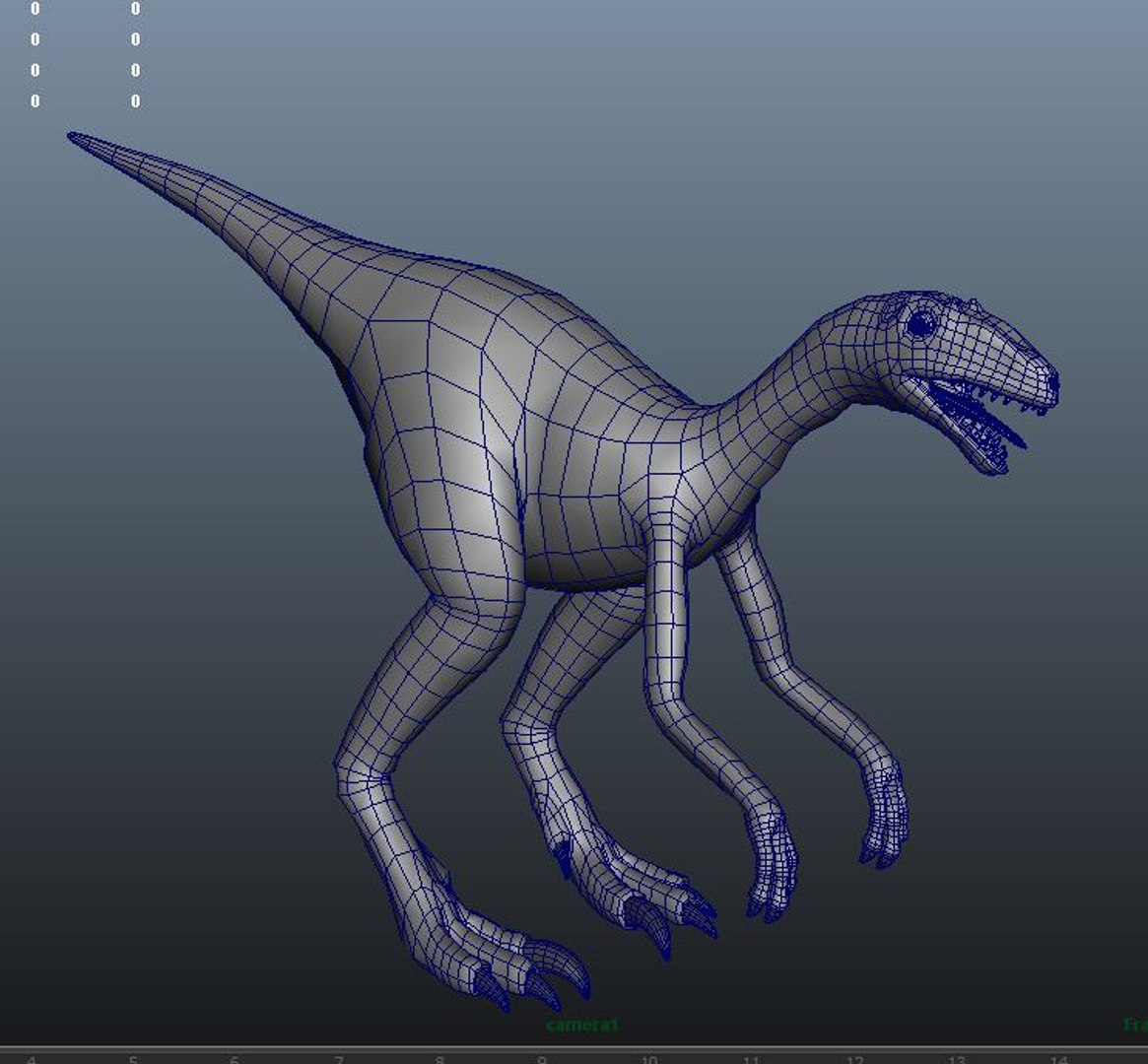 3d Mesozoic Dinosaur Dino Model