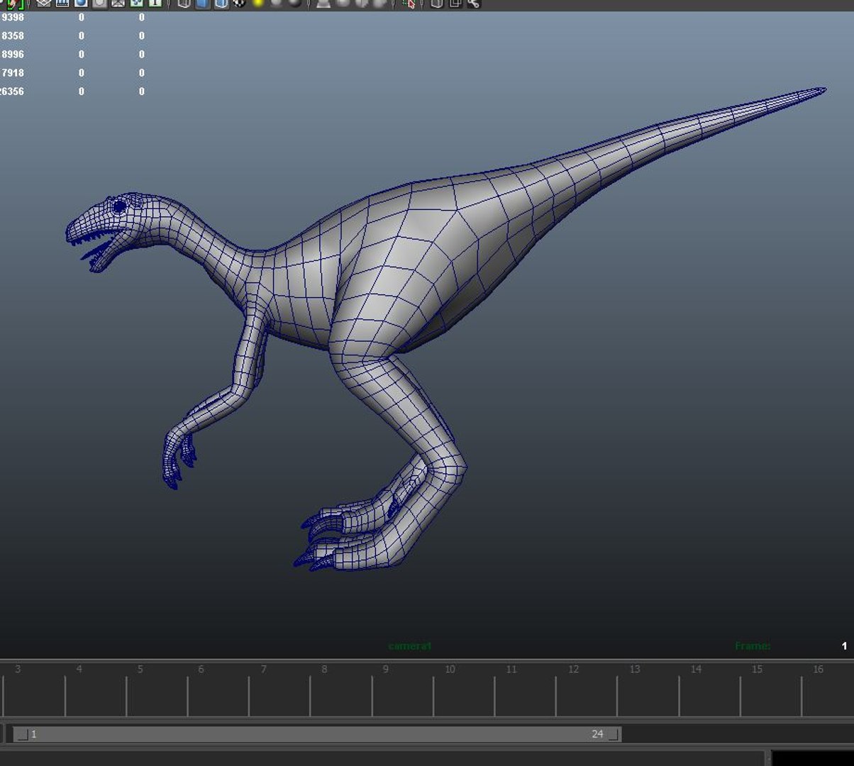 3d Mesozoic Dinosaur Dino Model