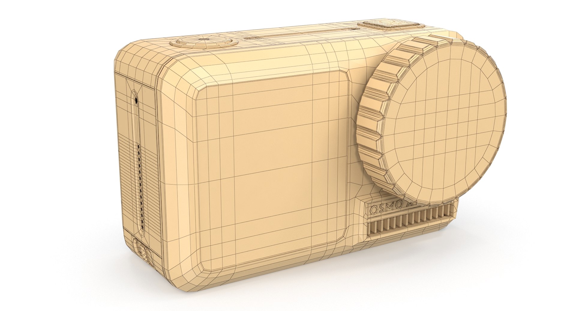 Dji Action Camera 3D Model - TurboSquid 1416004