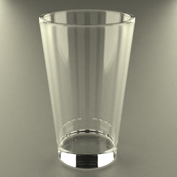 3d glass model