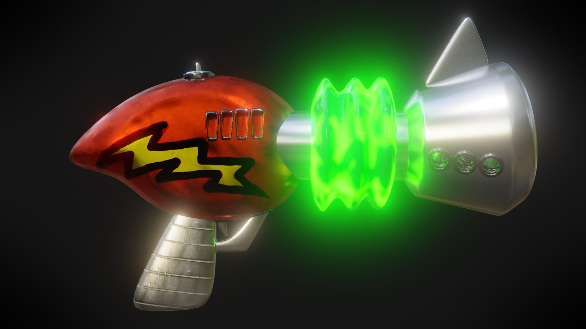 Cortex Gun Crash Bandicoot 3D Model - TurboSquid 1630225