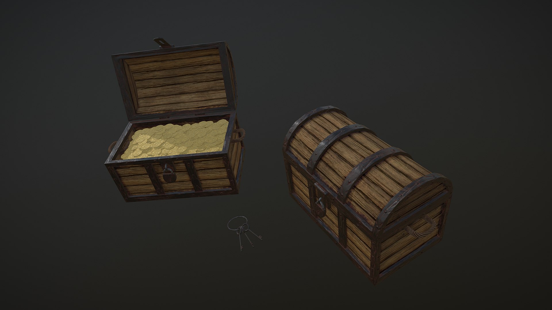 Treasure Model - TurboSquid 1691961