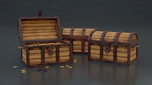 Treasure Chest Blender Models for Download | TurboSquid
