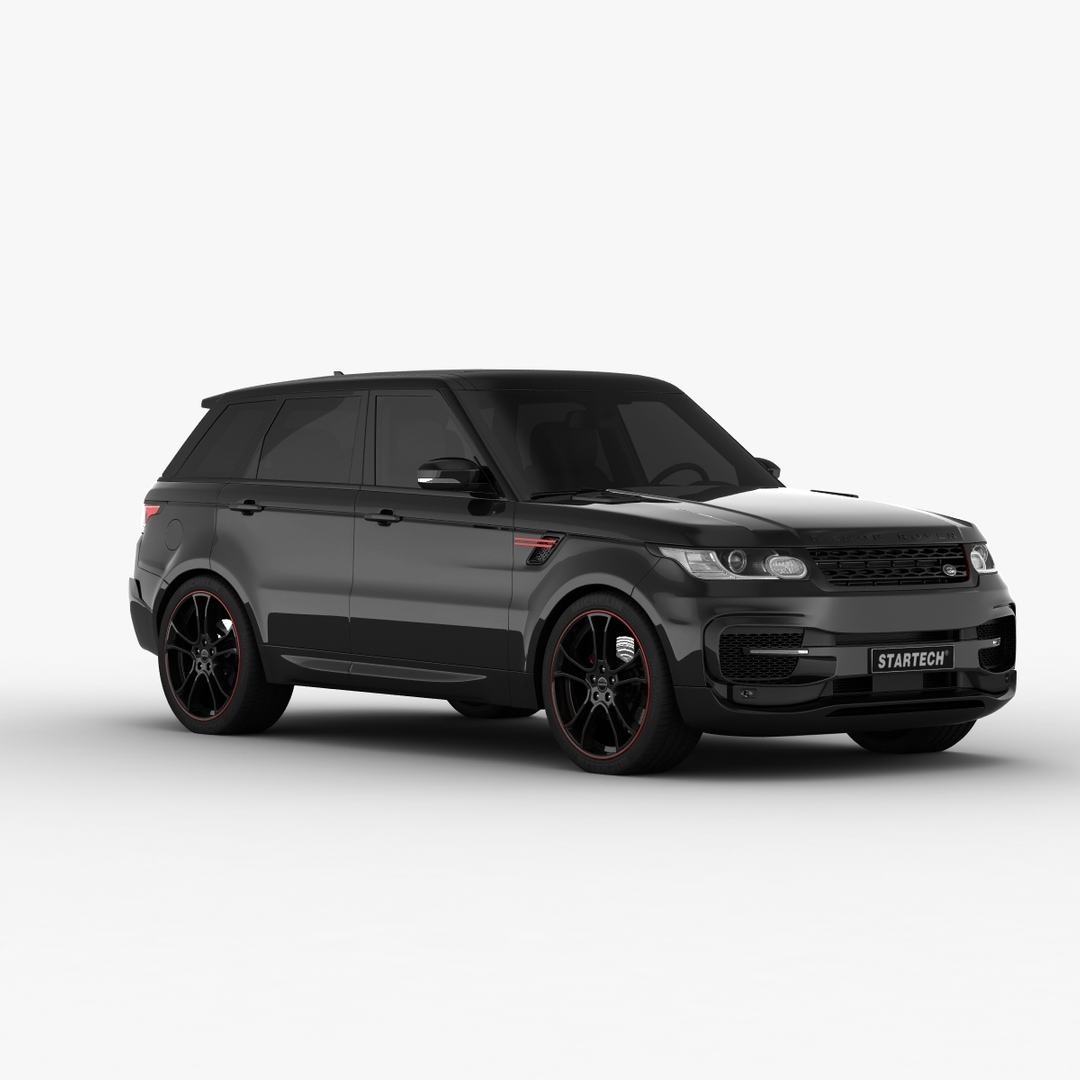 3d Land Rover Range Sport Model