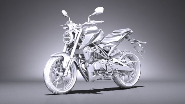 3D model honda cbr125r 2018 - TurboSquid 1357159