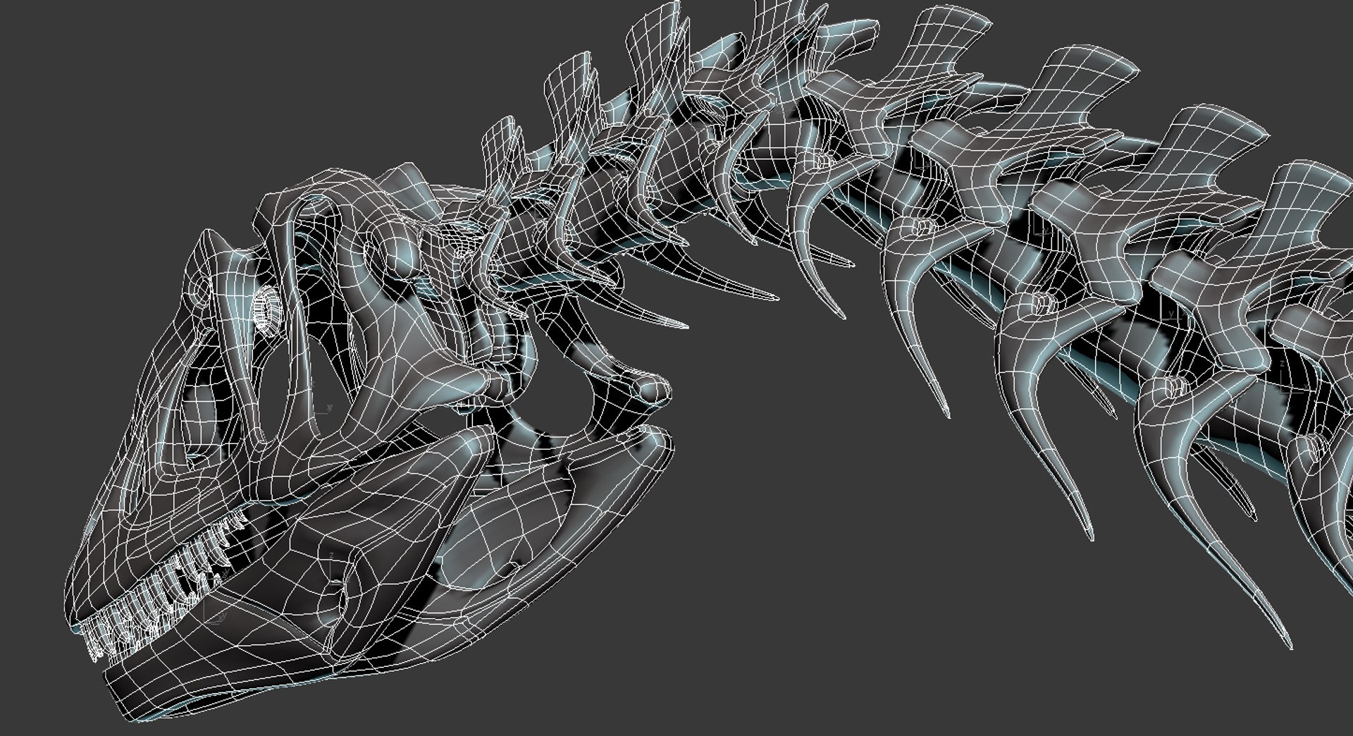 Allosaurus Skeleton Model - TurboSquid 1228773