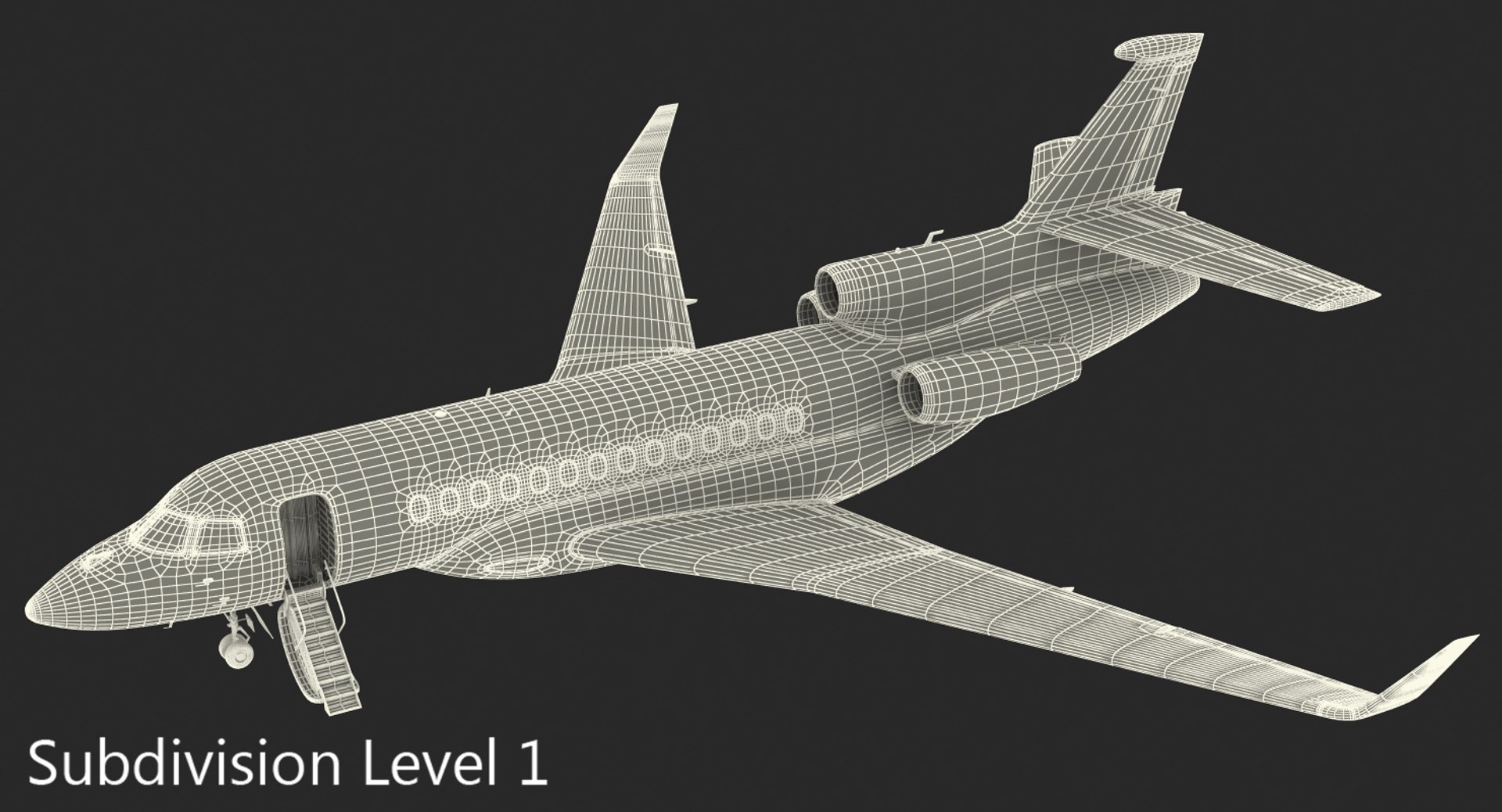 Business jet dassault falcon 3D | 1146143 | TurboSquid