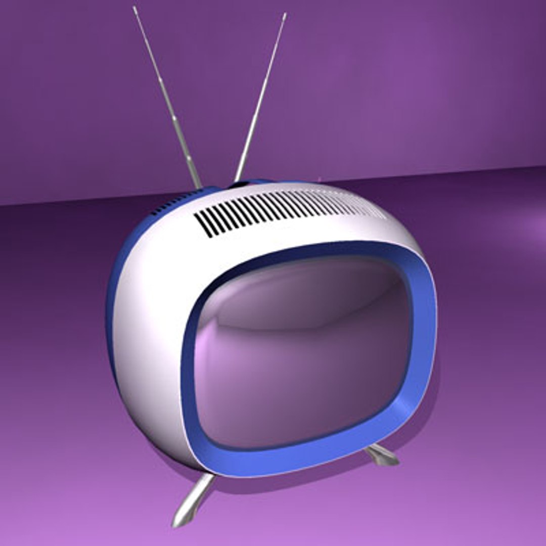 3d tv set model