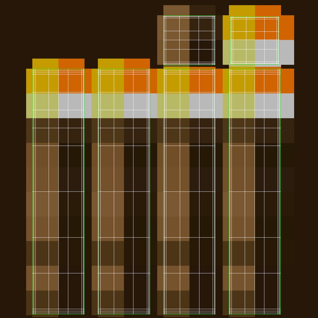 Minecraft Torch 3d Model