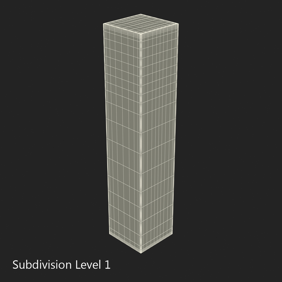minecraft torch 3d model