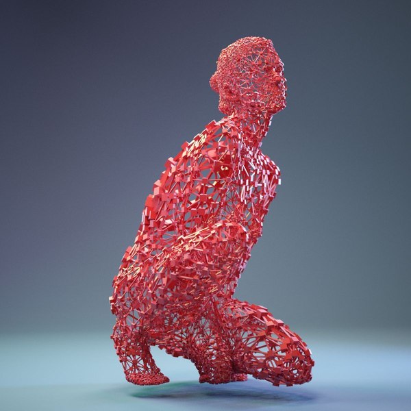3D abstract cubist model - TurboSquid 1399545