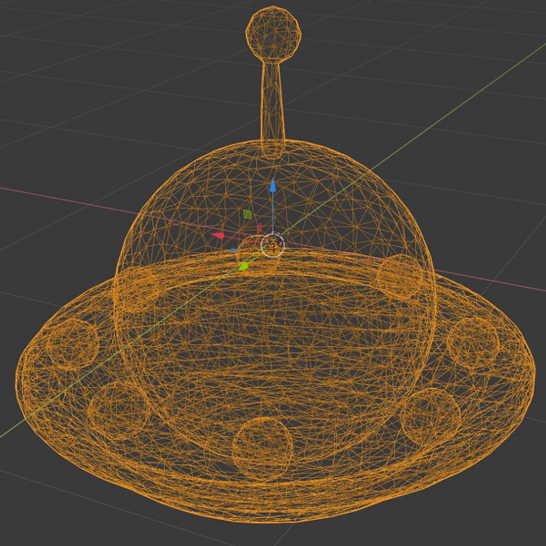 Free 3D Model Cute Ufo - TurboSquid 1431958
