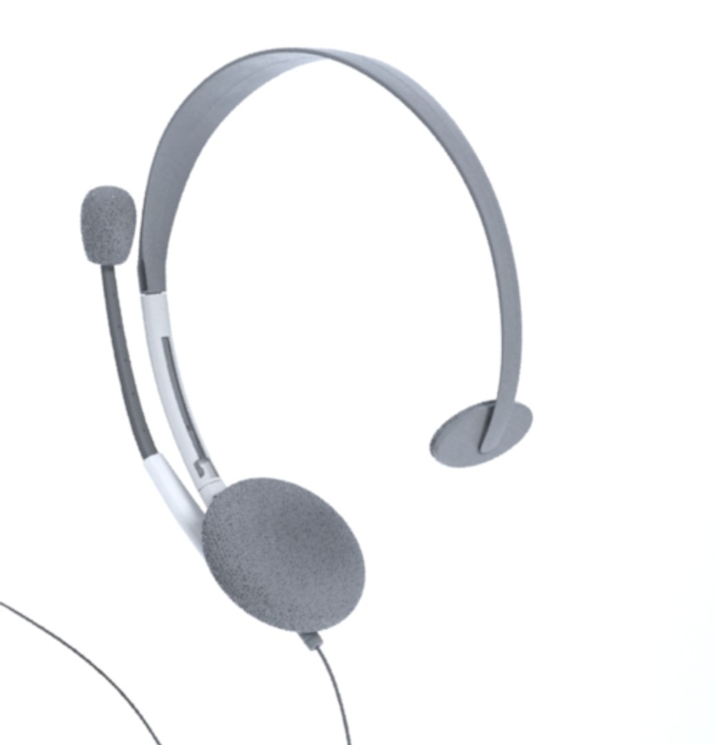3dsmax Xbox 360 Live Headset