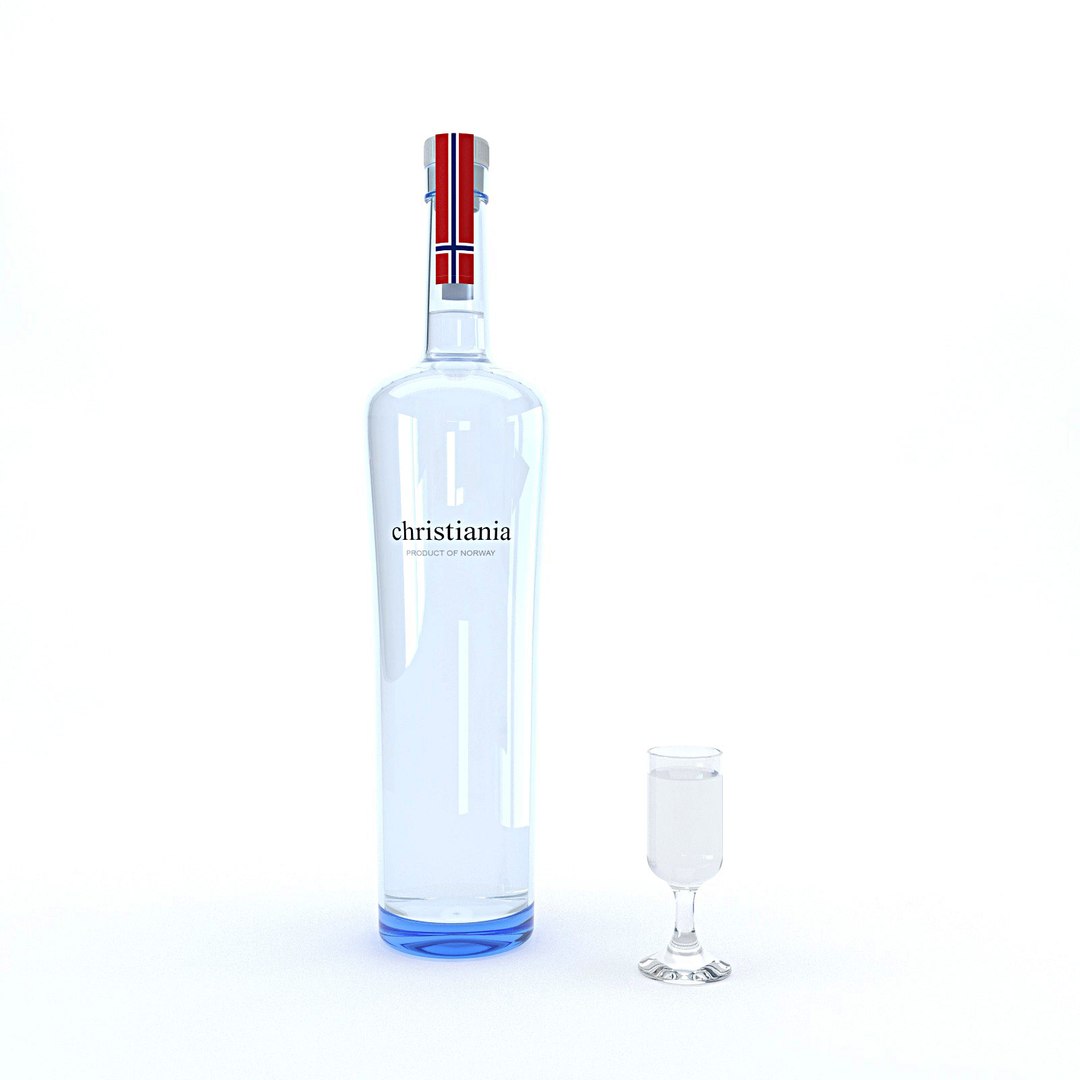 3D Vodka Alcohol Drink - TurboSquid 1559721