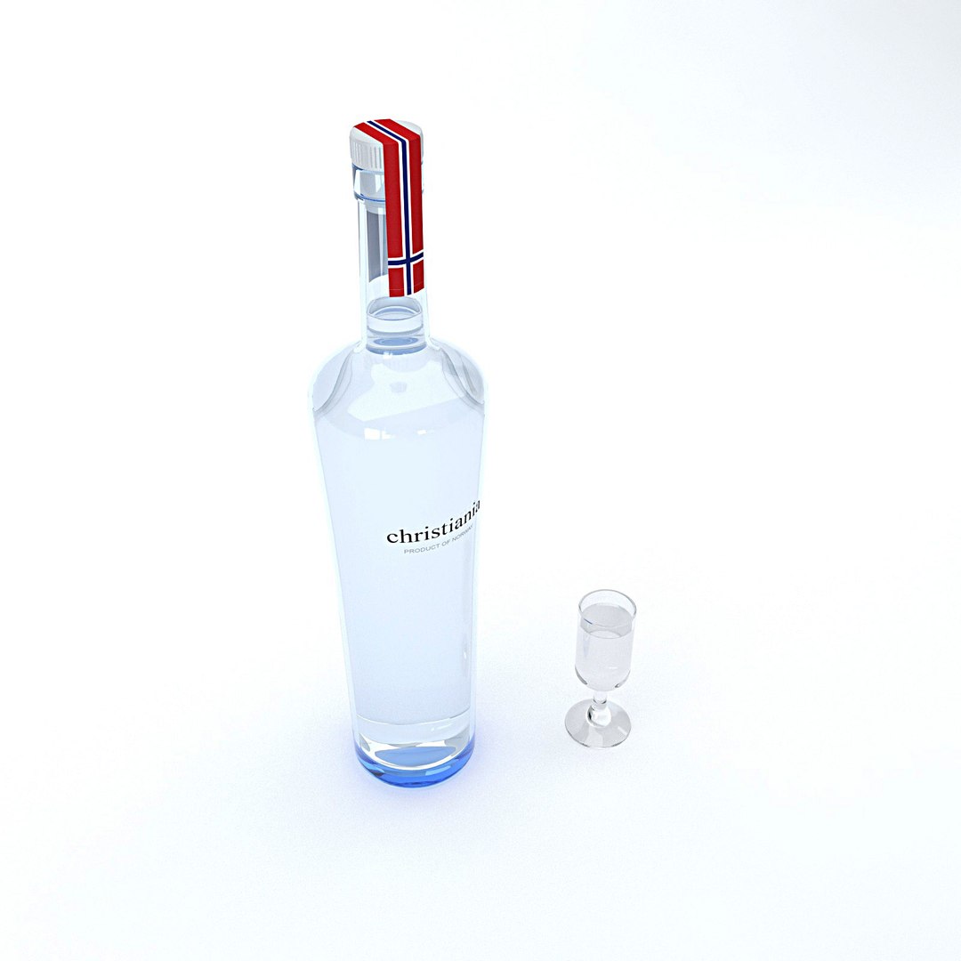 3D Vodka Alcohol Drink - TurboSquid 1559721