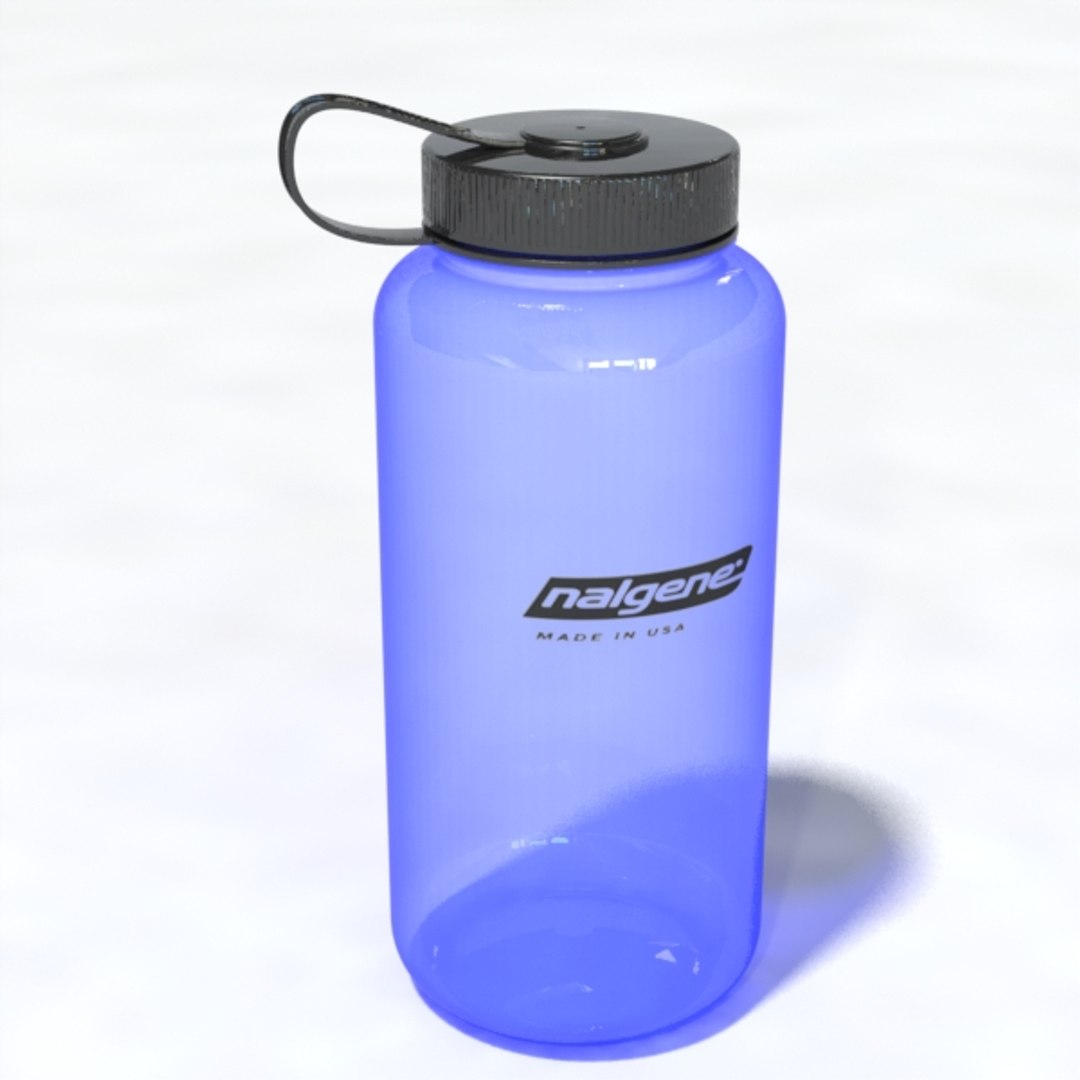 Nalgene Logo Easily 3d Model