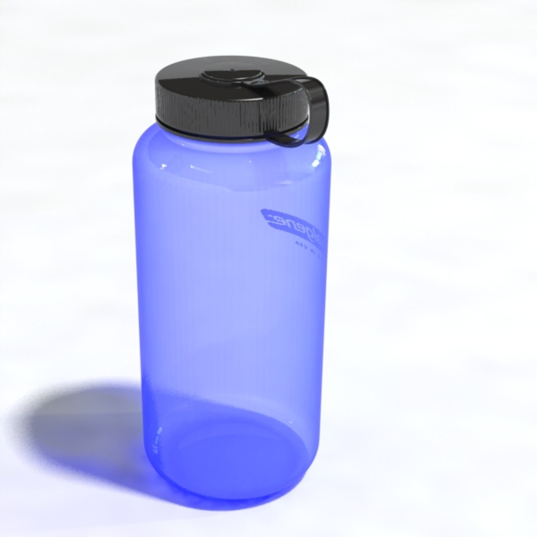 Nalgene Logo Easily 3d Model