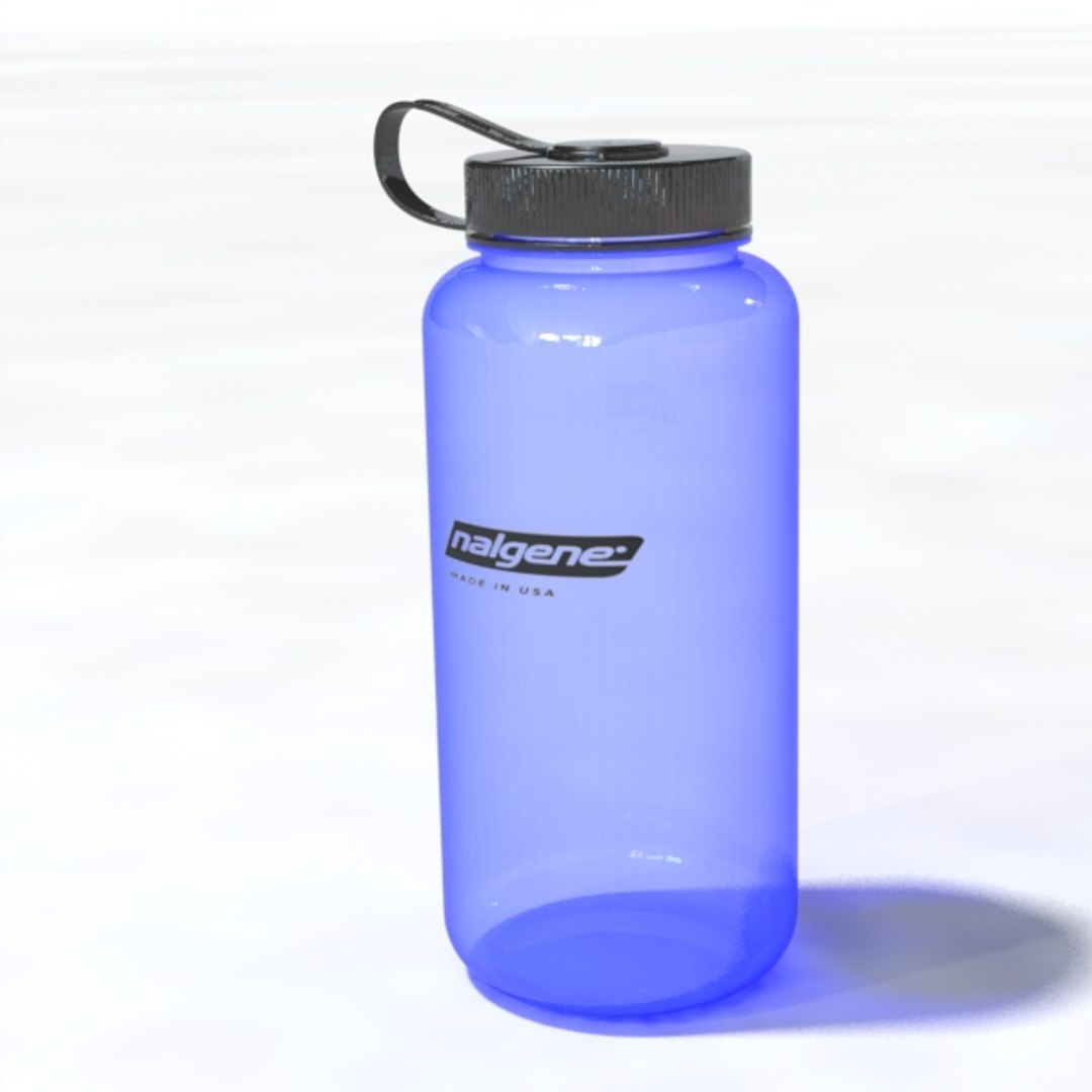 Nalgene Logo Easily 3d Model