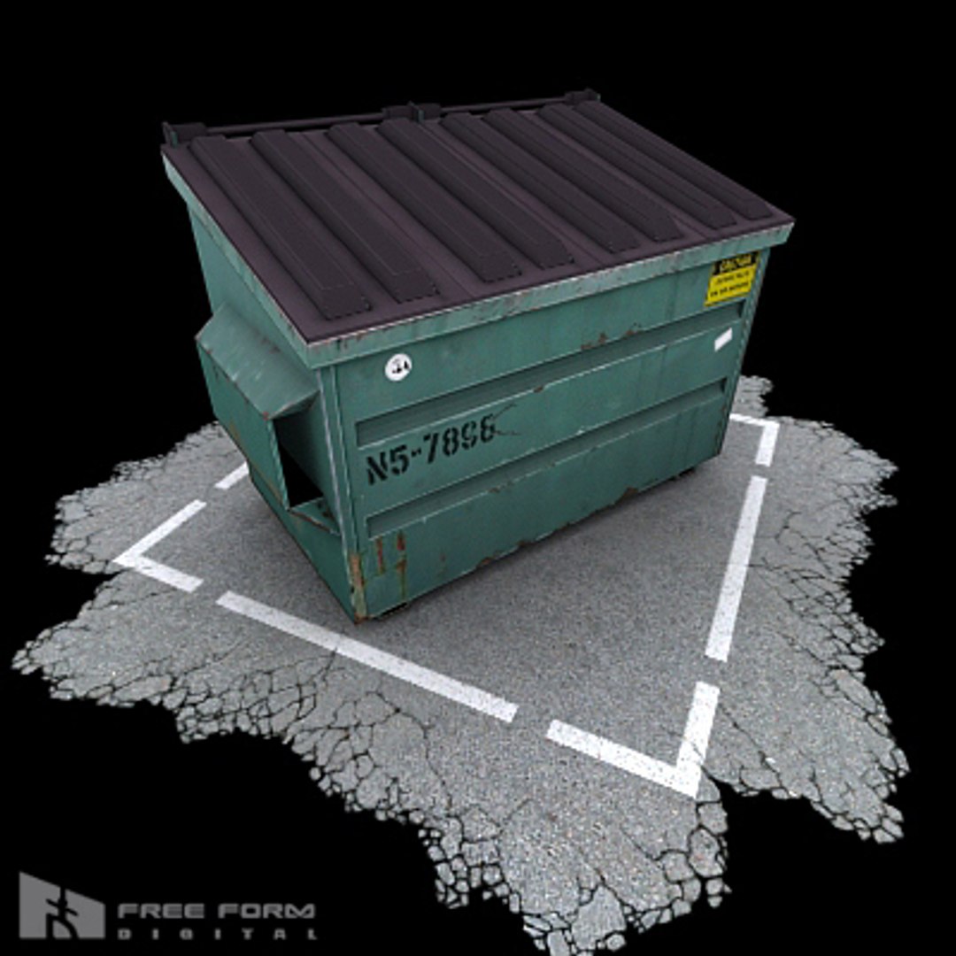 Dumpster 3d Model