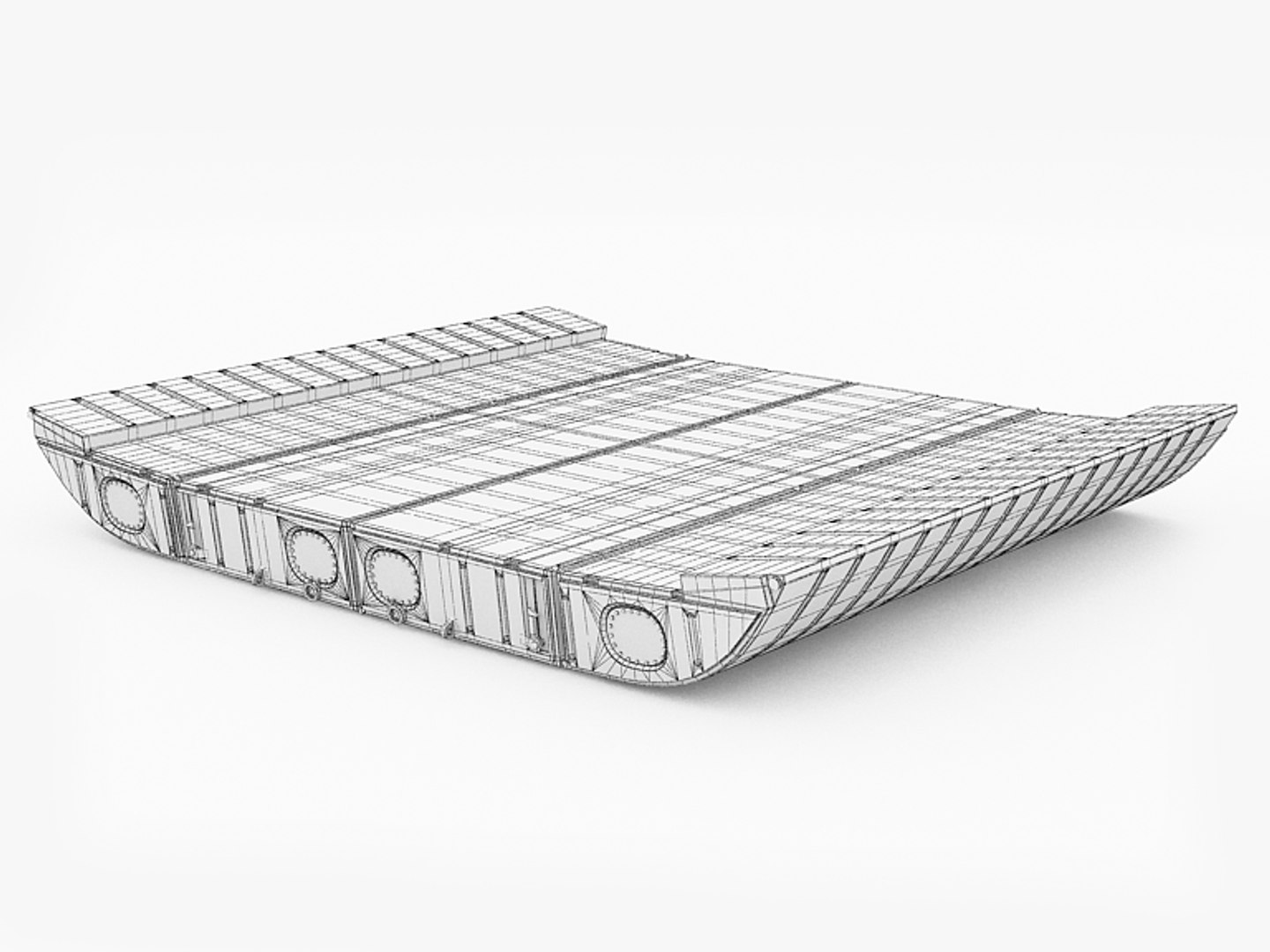 Pmp Bridge Pontoon Model - TurboSquid 1420403