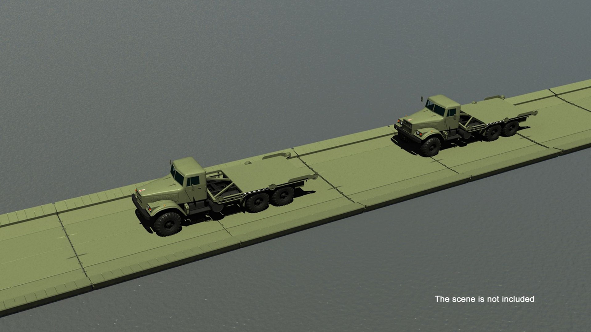 Pmp Bridge Pontoon Model - TurboSquid 1420403
