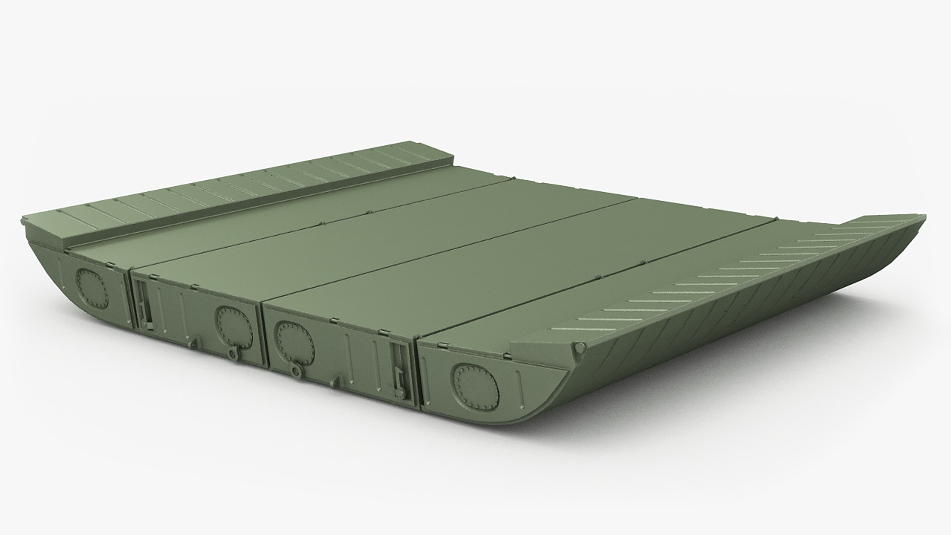 Pmp Bridge Pontoon Model - TurboSquid 1420403