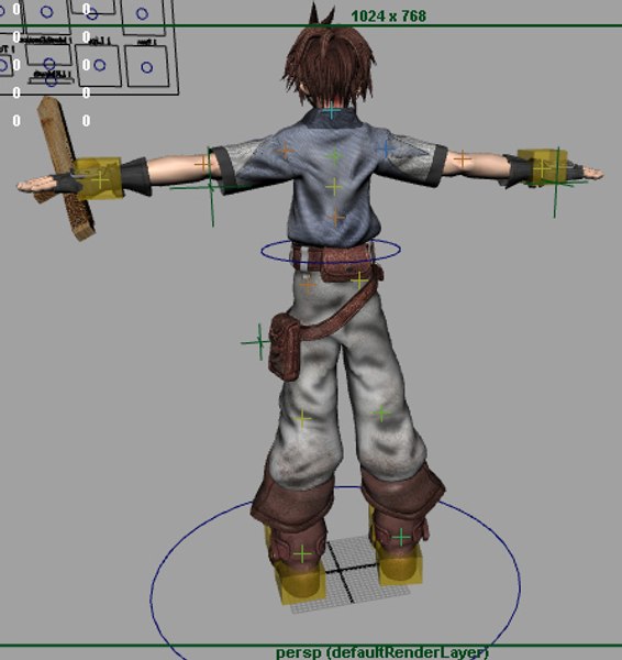 maya characters animation