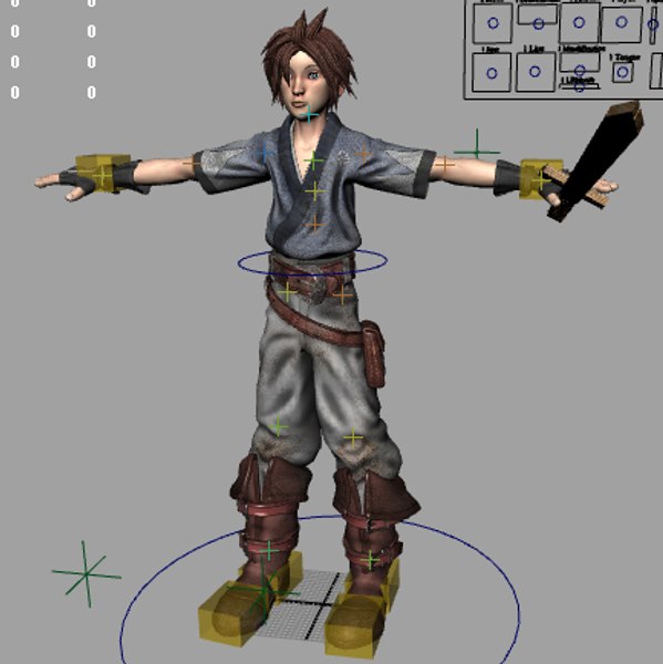 maya characters animation