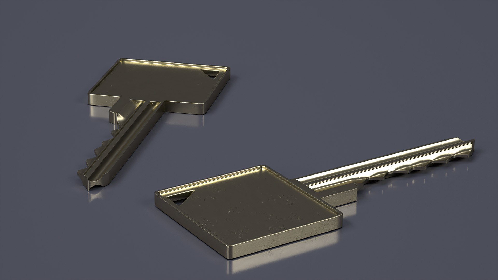 Door Lock Keys Collection 4 3D Model - TurboSquid 2245313