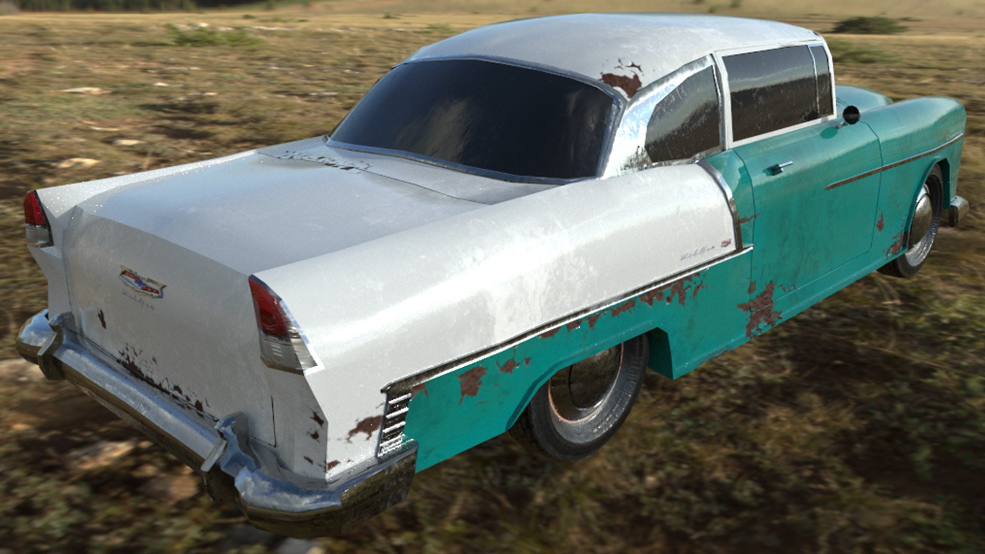 3D Chevrolet 55 model - TurboSquid 2172492