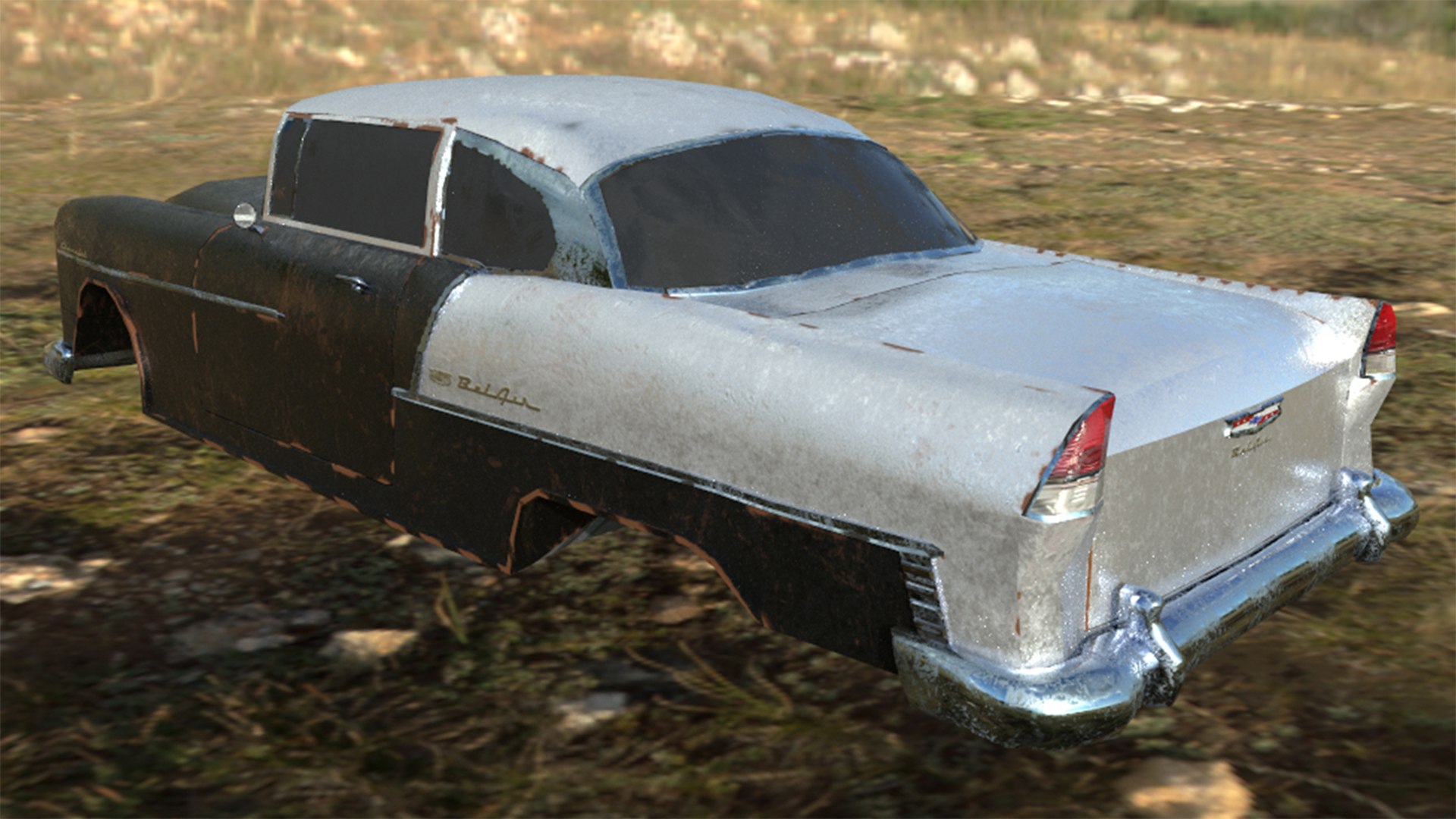 3D Chevrolet 55 model - TurboSquid 2172492
