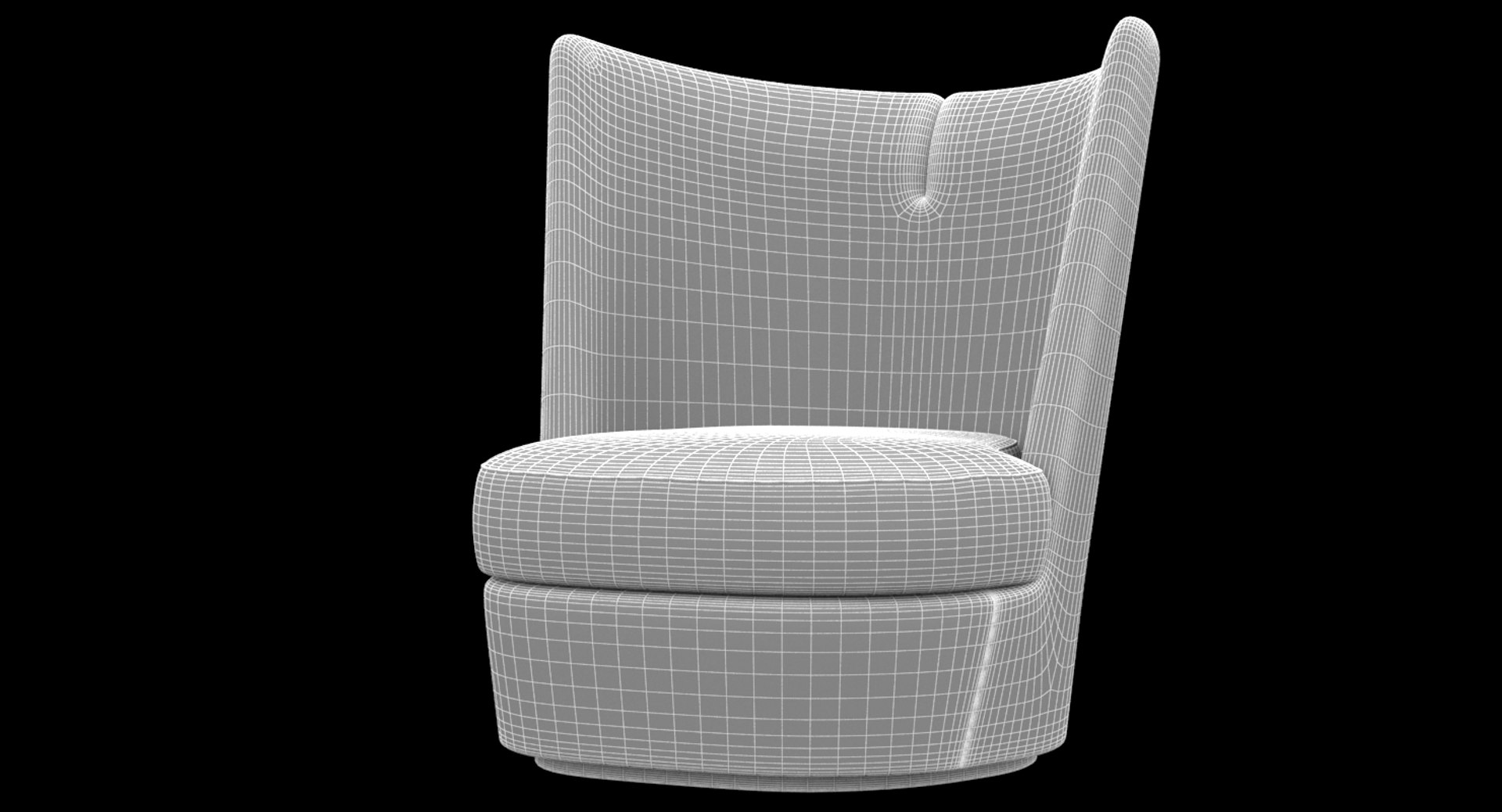 Paul mathieu contour club 3D model - TurboSquid 1502117