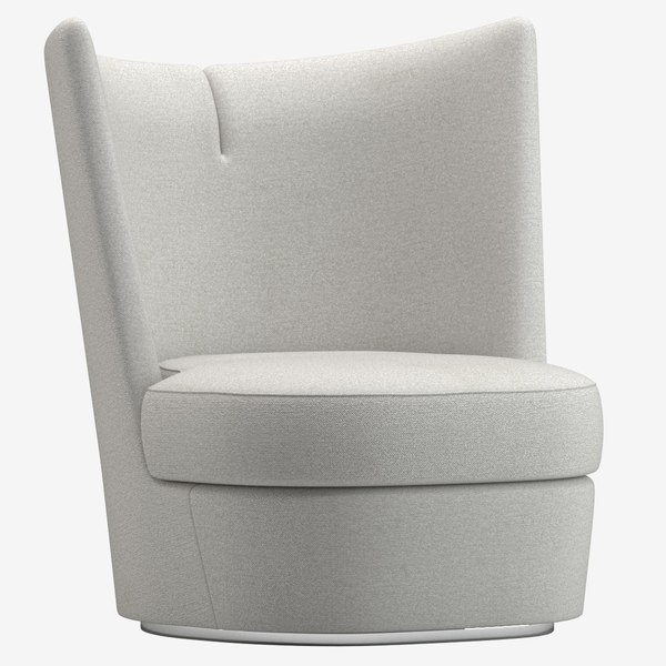 modelo 3d Sillón Paul Mathieu Contour Club - TurboSquid 1502117
