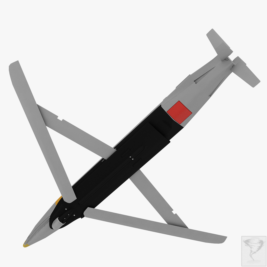3d model gbu-39b small diameter bomb
