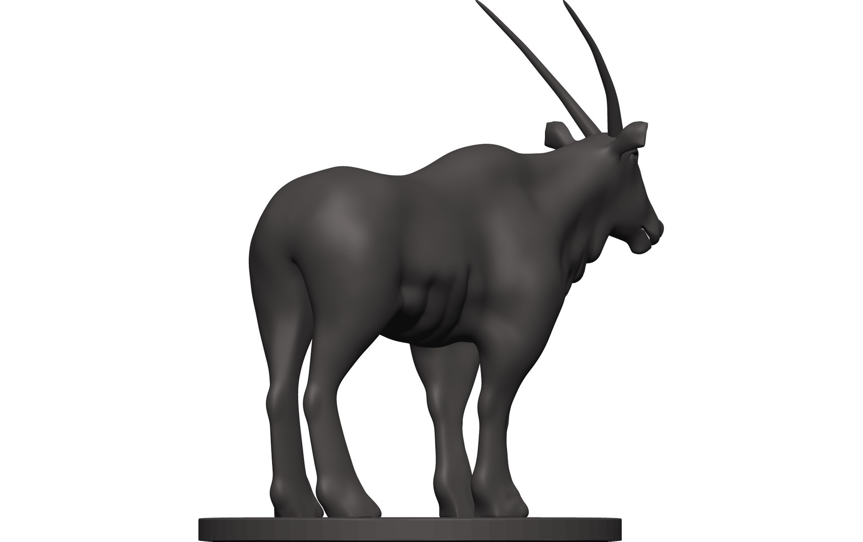 3D Gemsbok Model - TurboSquid 1850323