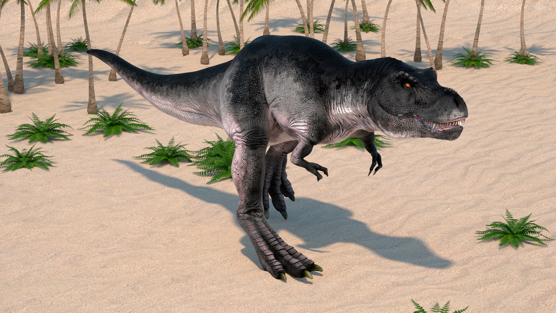 3D T Rex Walking Animated Rigged model - TurboSquid 2102421