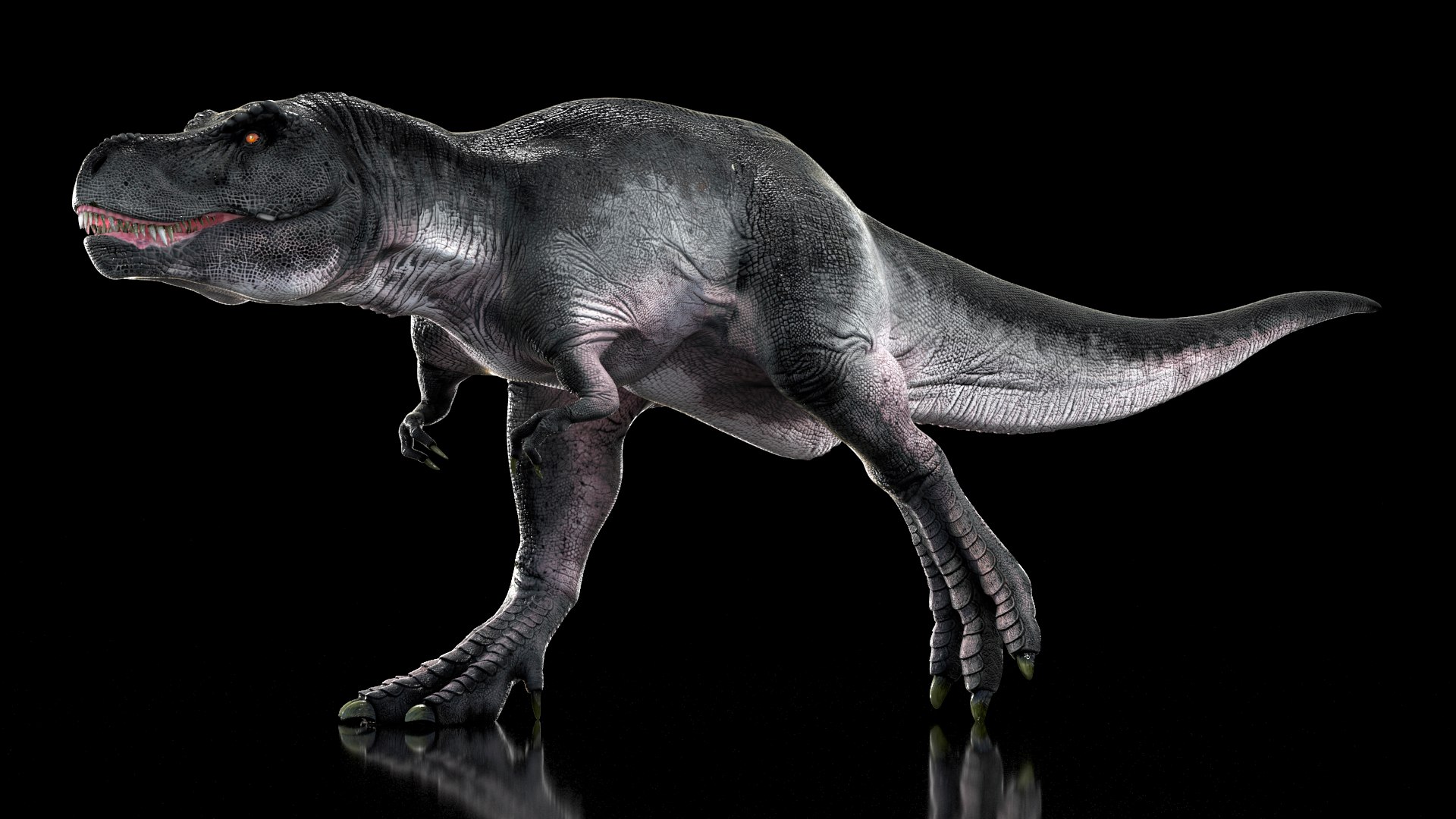 3D T Rex Walking Animated Rigged model - TurboSquid 2102421